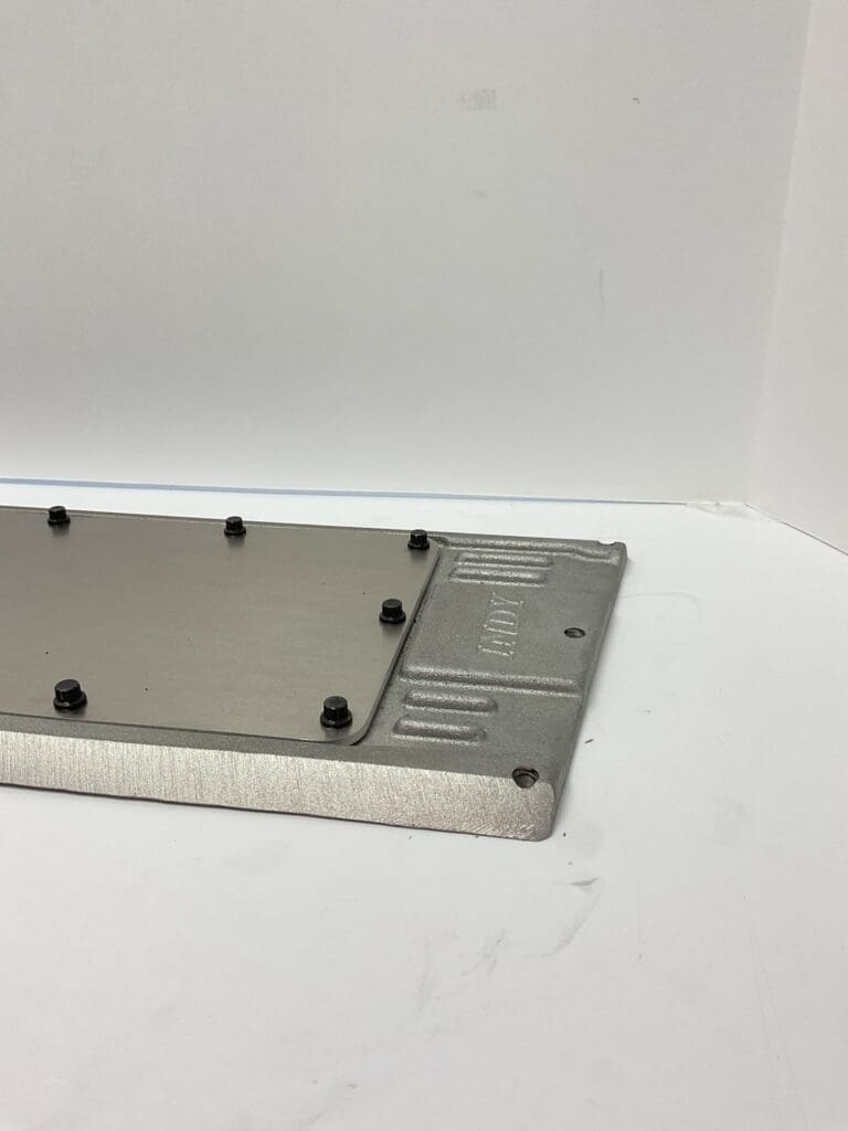 400 Low Deck Cast Aluminum Valley Plate w/ Removable Center - Indy ...