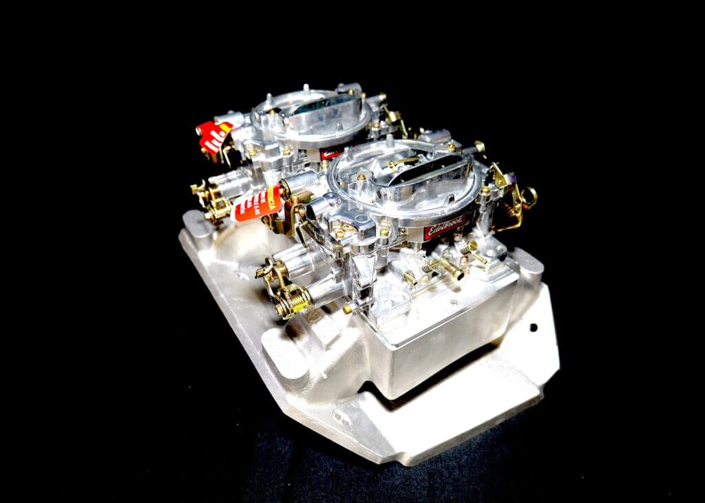 400 B Block 2X4 Mod Man Intake Complete Kit - Indy Cylinder Head