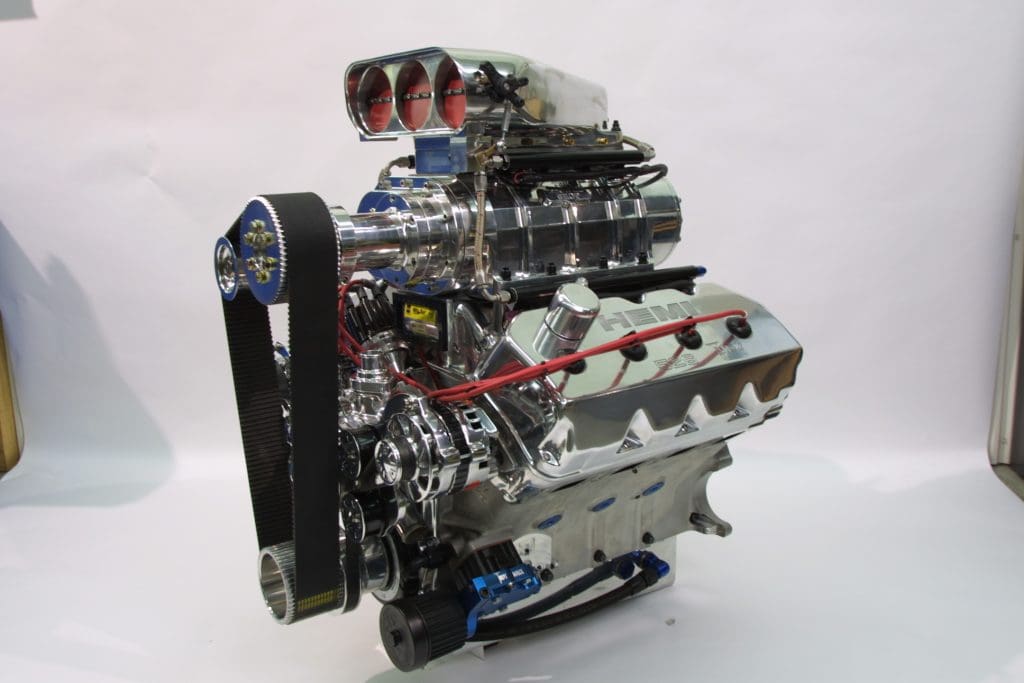 526"/540" Supercharged Street Legend Crate Engine - Indy Cylinder Head