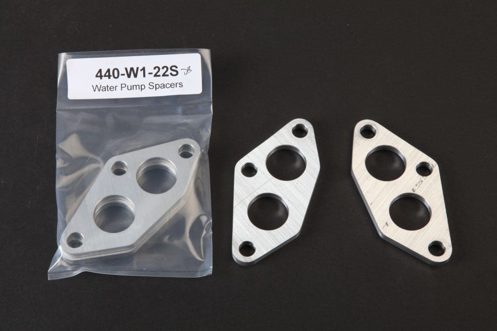 Water Pump Spacers - Indy Cylinder Head