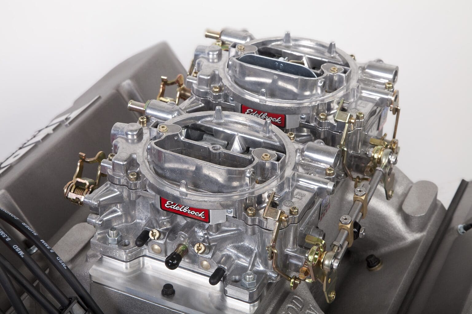 426 Hemi 2X4 Mod Man Intake Complete Kit (Edelbrock) - Indy Cylinder Head