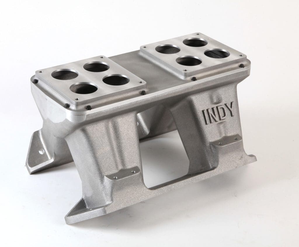 440 RB Indy Max Wedge Tunnel Ram Manifold w/ Top - Indy Cylinder Head