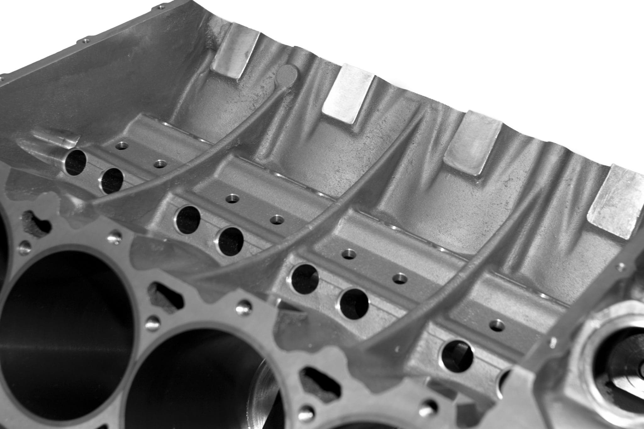 Indy Maxx Aluminum Hemi Block - Indy Cylinder Head