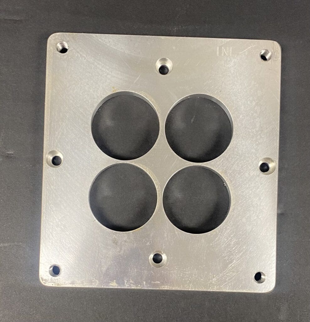 1/2" Cross Ram Shear Plate - Indy Cylinder Head