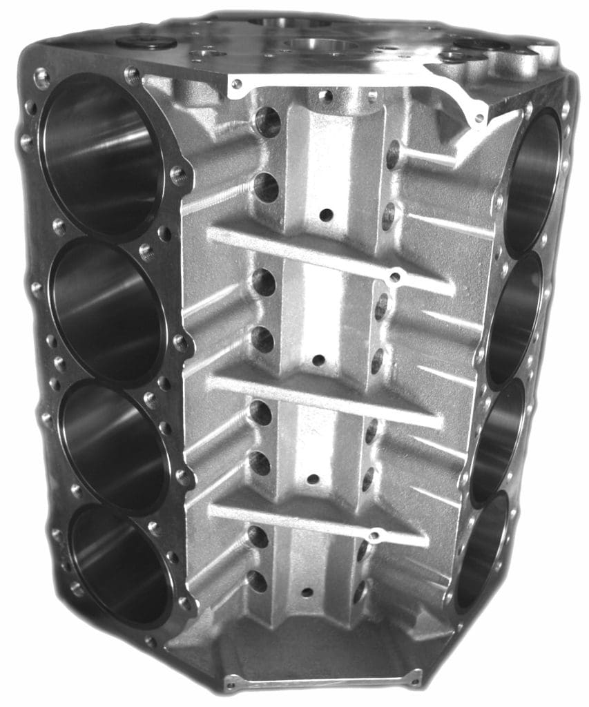 AMC Indy Aluminum Water Block - Indy Cylinder Head