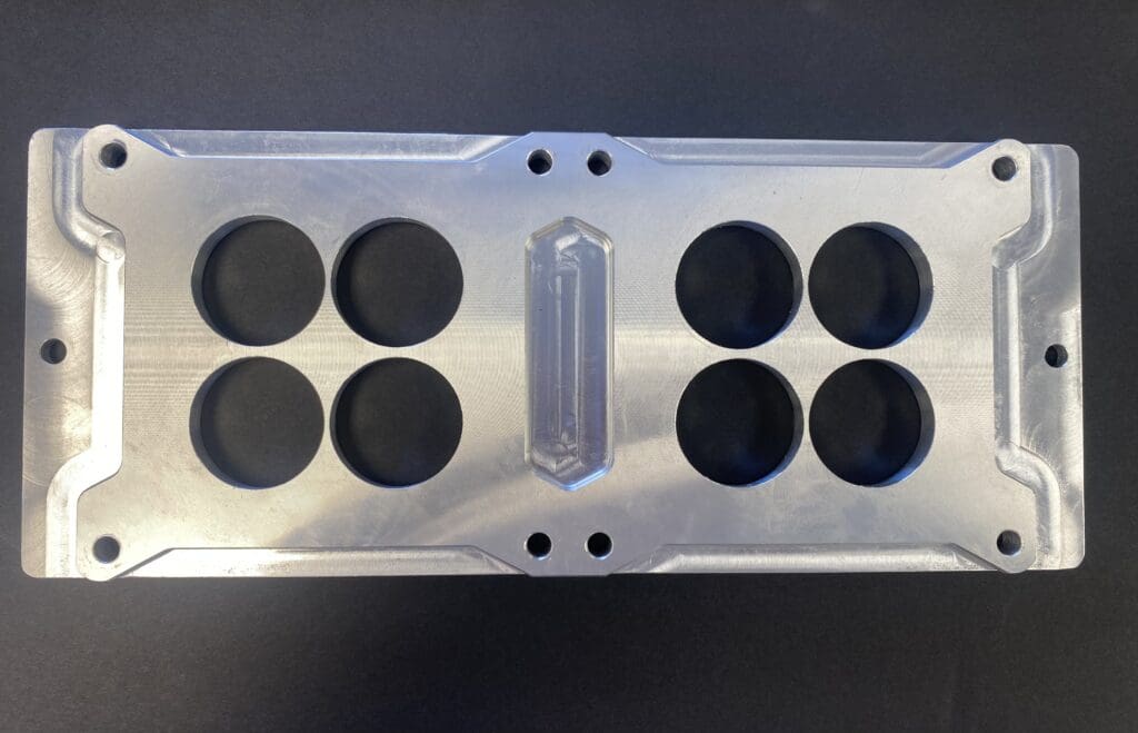 2-4 Barrel 2x4 Mod Man Top Plate - Indy Cylinder Head