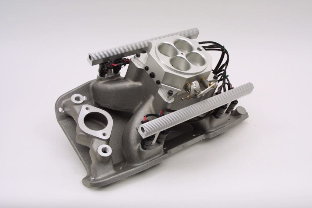 E.F.I. 360 Intake with Fuel Rails - Indy Cylinder Head