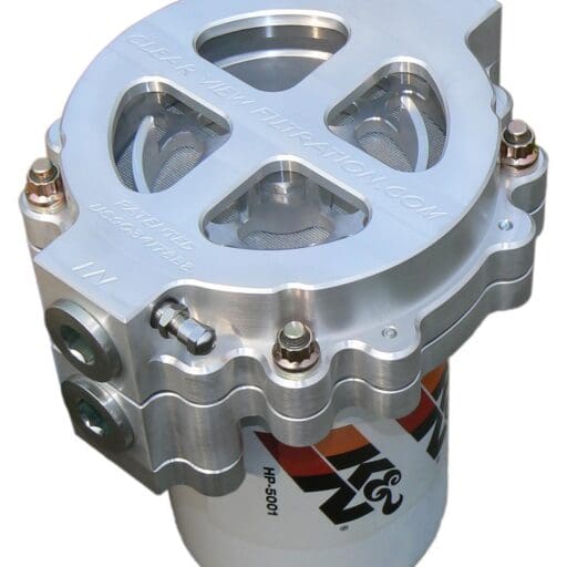 Clear view 6" Hi-Flow Blackout See Through Filter Assembly - Indy ...