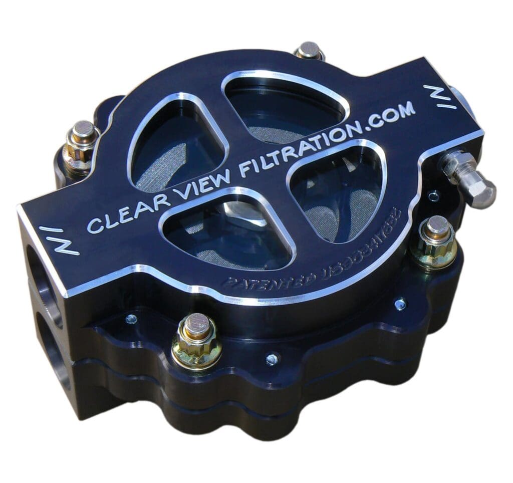 Clear View Filtration See Through Oil Filters 410-60-B - Indy Cylinder Head