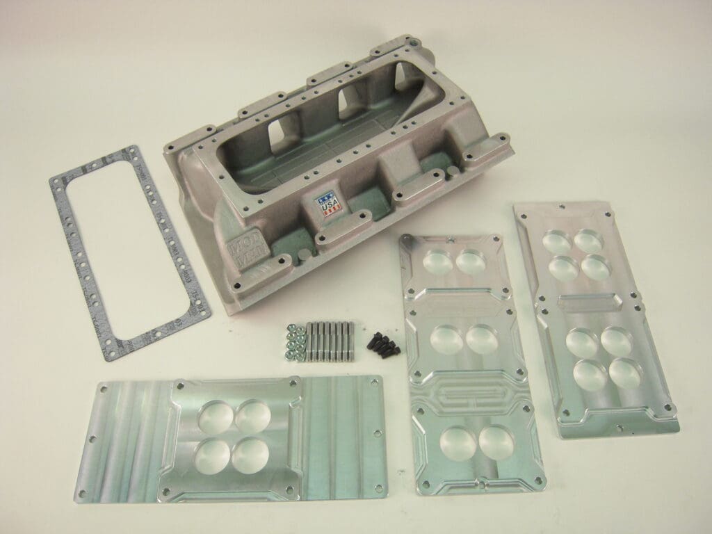 426 Hemi 1X4 Mod Man Intake Complete Kit (Edelbrock) - Indy Cylinder Head