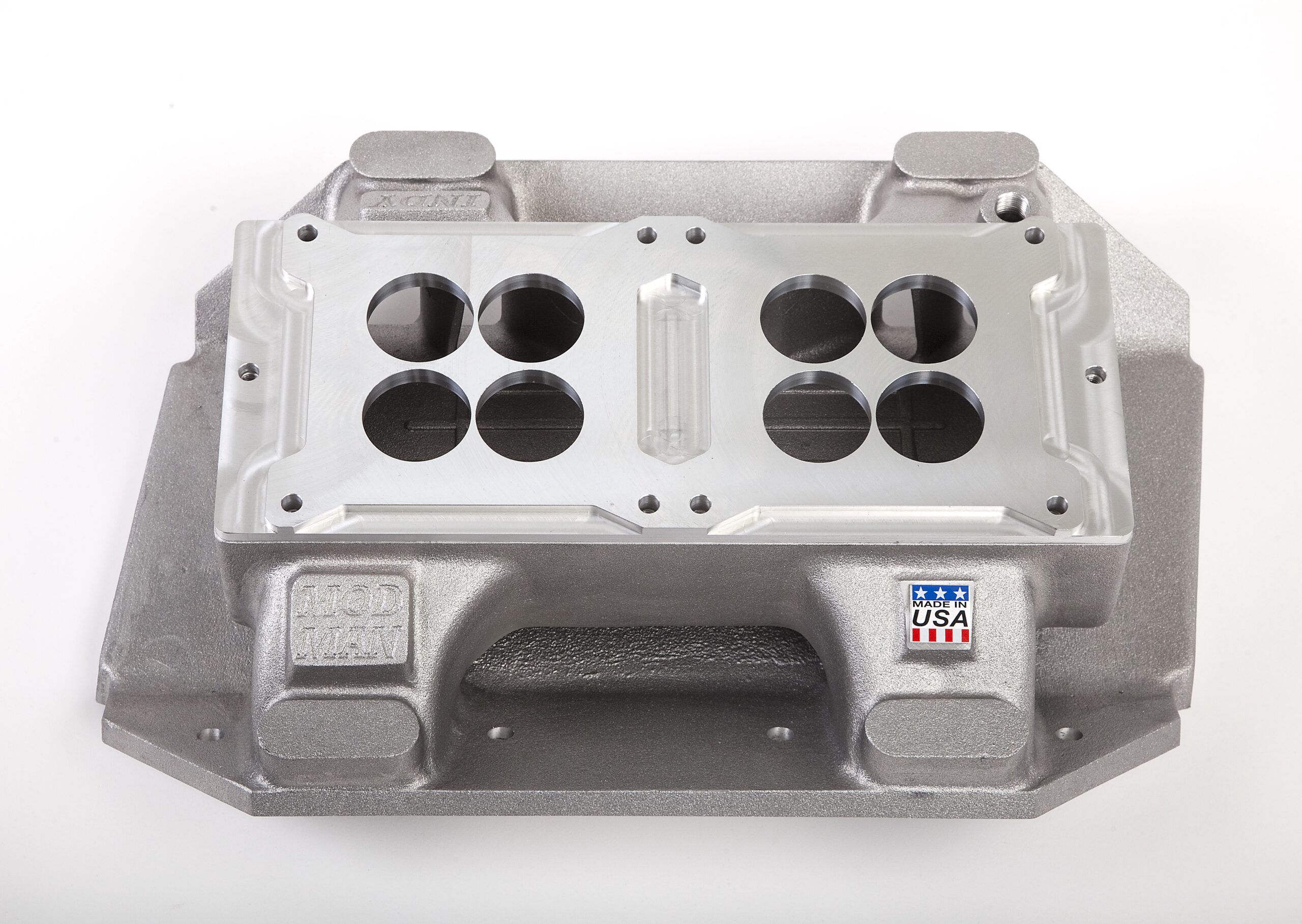 440 Big Block Mod Man Intake w/ Top Plate - Indy Cylinder Head